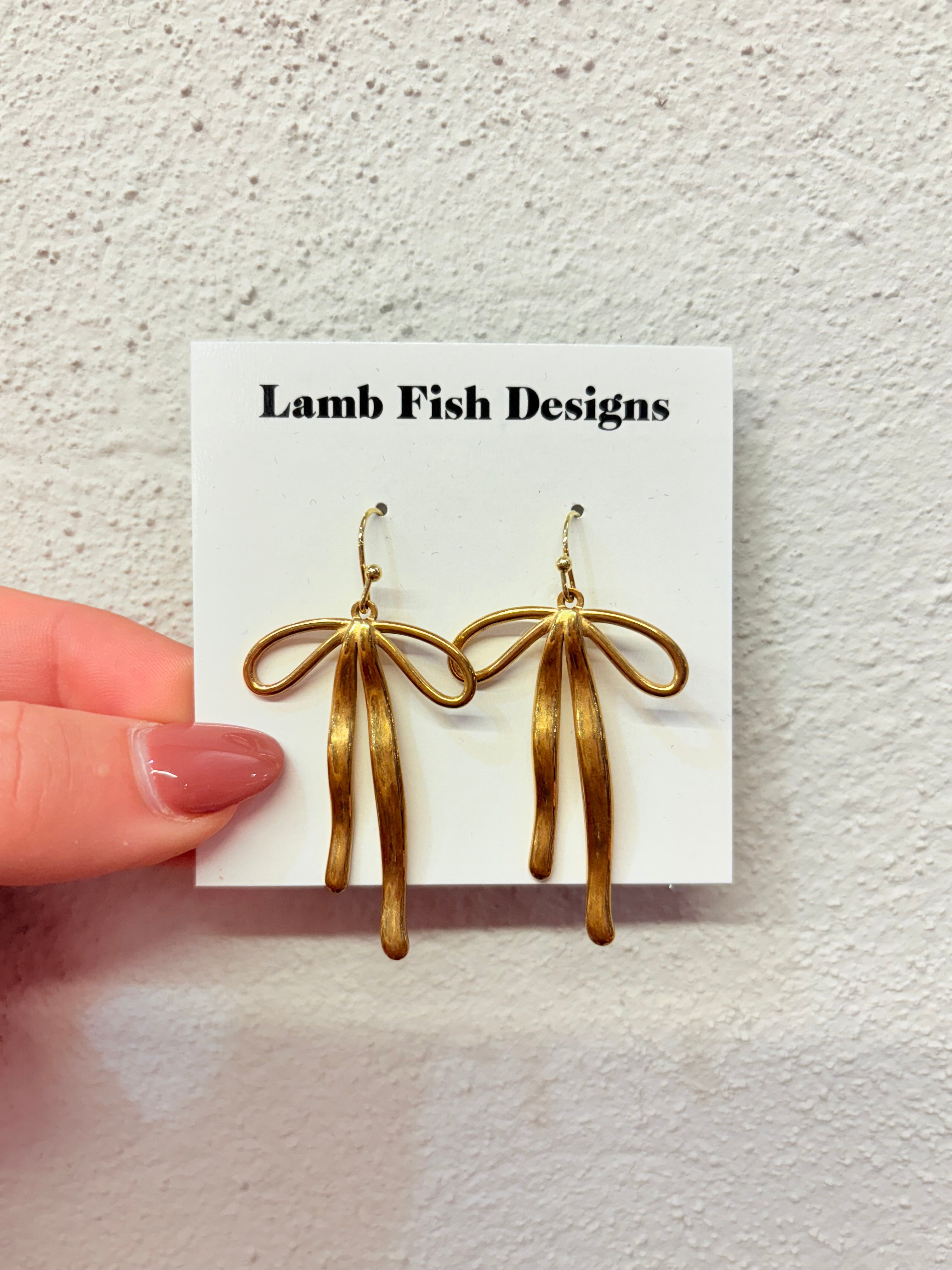 Gold Metal Bow – Shiloh Rose Boutique